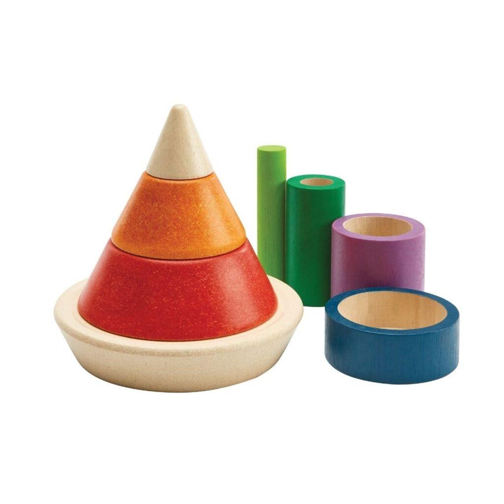 Plan Toys: Cone Sorting | Malih nog naokrog