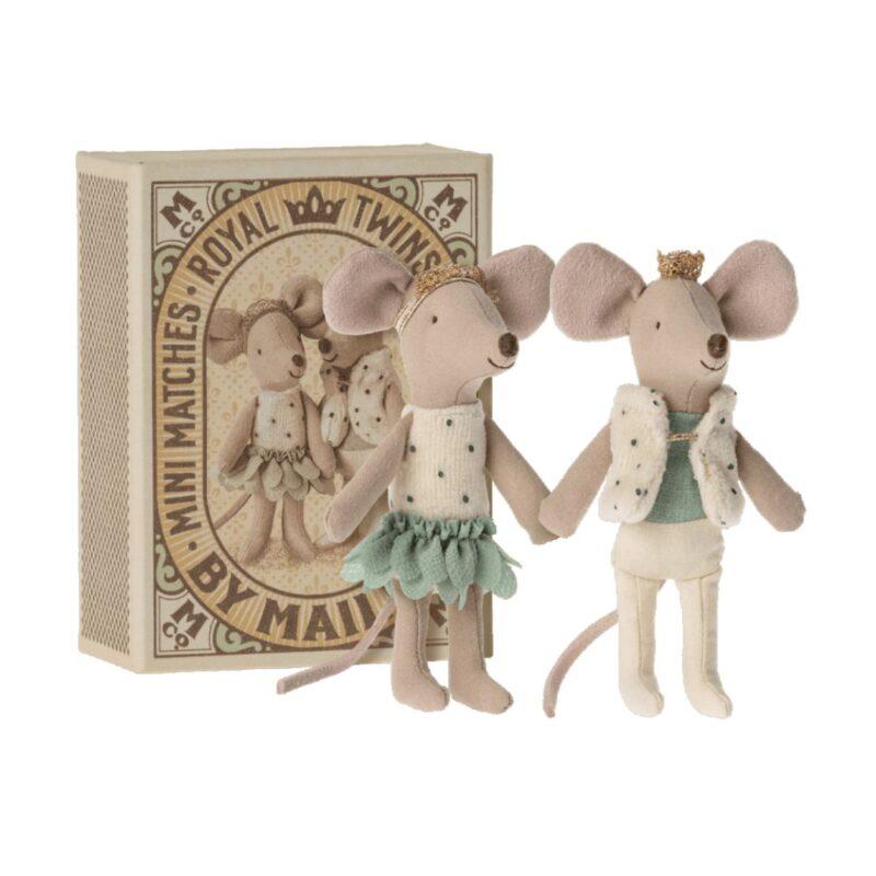 Maileg: Royal Twins Mice | Malih nog naokrog