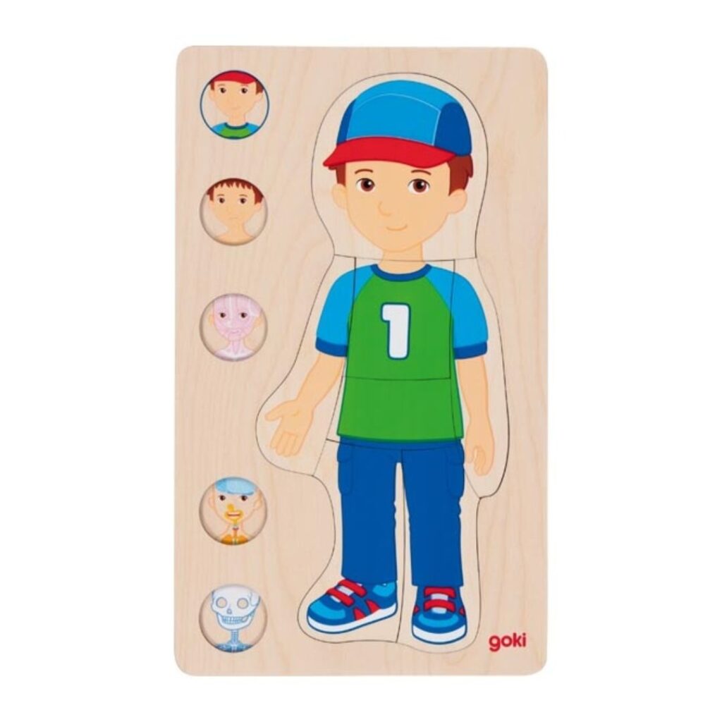 goki: Body Puzzle (Boy) | Malih nog naokrog
